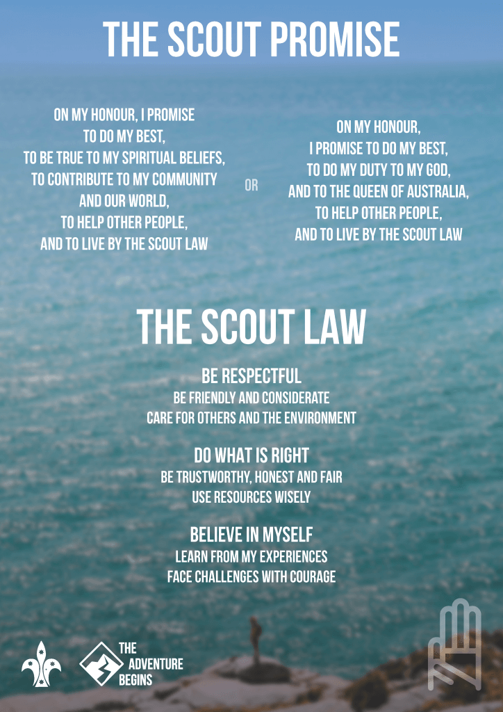 The Adventure Begins - Promise and Law | Scouts Australia