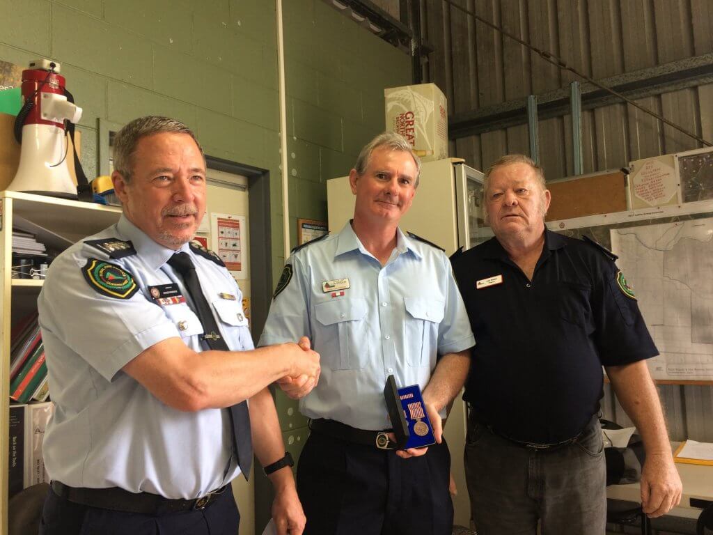 Acting Chief Commissioner Receives National Medal | Scouts Australia