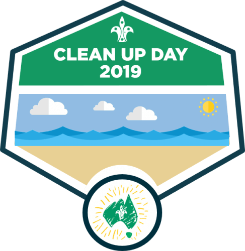 2019 Clean Up Australia Day Badge | Scouts Australia