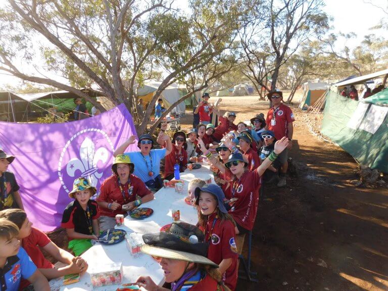Completion of Stage 4 Camping at AJ2019 | Scouts Australia