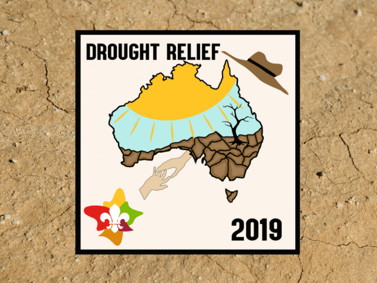 Drought Relief Badge Design Winner | Scouts Australia