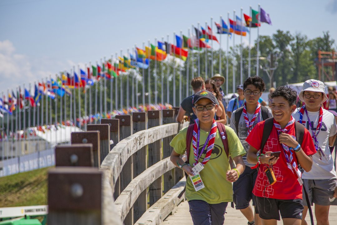 Scout Method at a World Event | Scouts Australia