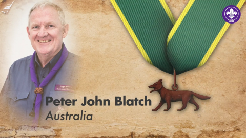 Peter Blatch OAM Recognised With Prestigious World Scouting Honour ...