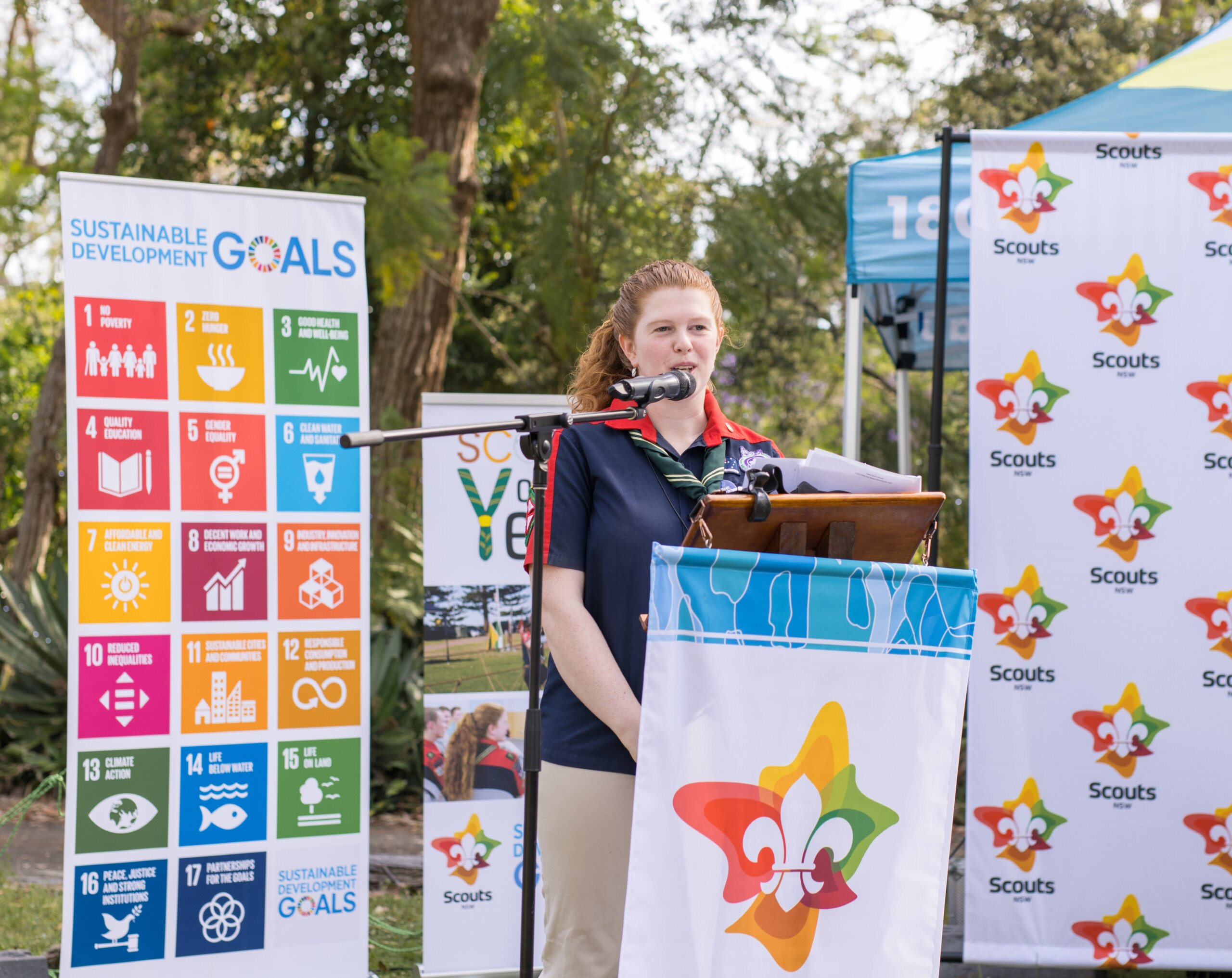 World Scouting Youth Representative for the SDGs | Scouts Australia